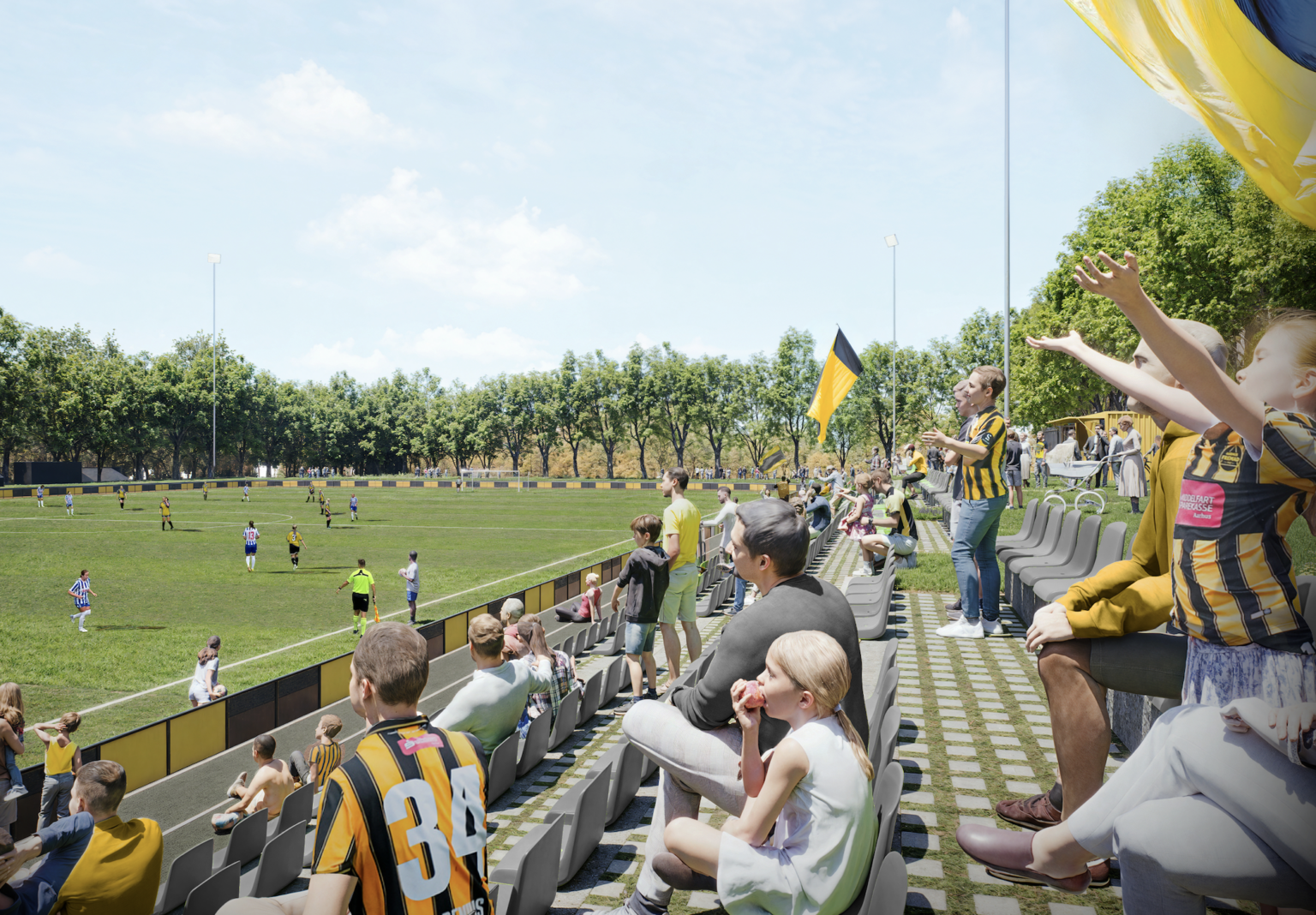 Nyt Riisvangen Stadion med hjælp fra Salling Fondene – Aarhus Fremad Fodbold